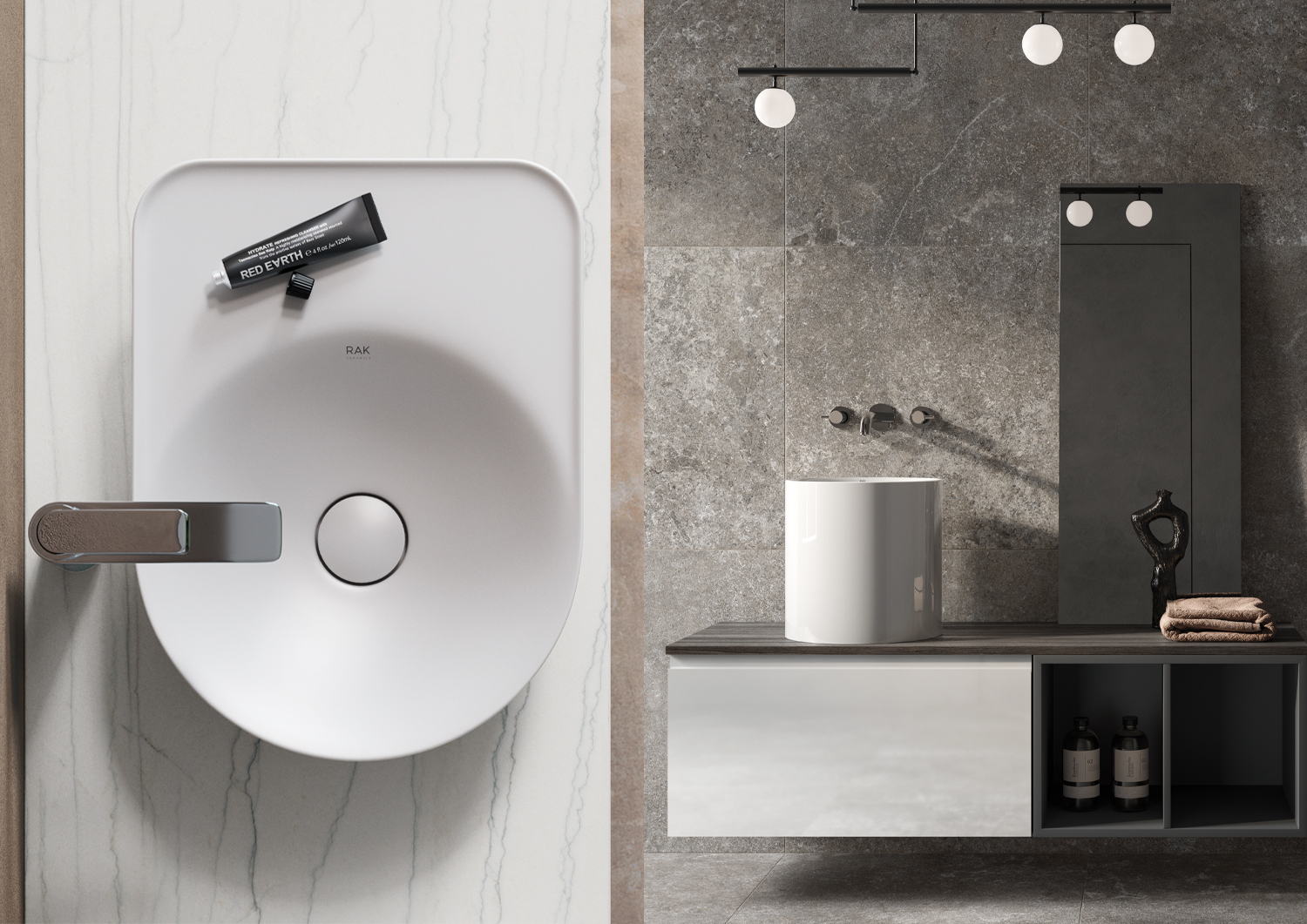 Which Washbasin Style Suits Small Bathrooms? | Russia | RAK Ceramics